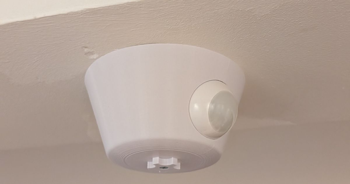 Ceiling cable cover for Fibaro Multisensor by merakrom | Download free ...