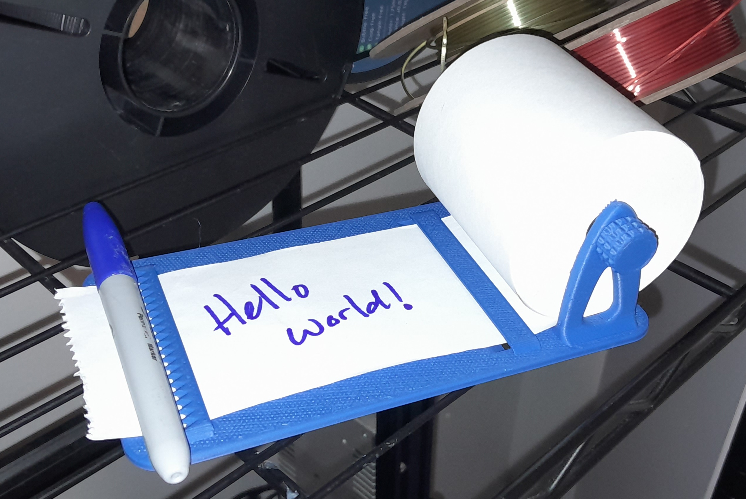 Receipt Paper Note Pad by Douglas Piper | Download free STL model ...