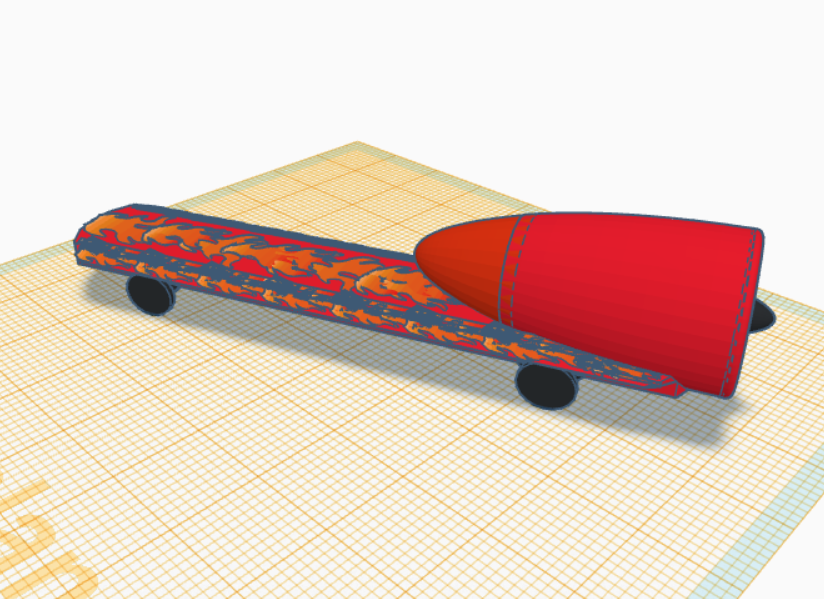 Turbo-Powered Fire Skateboard by EchoDizzle | Download free STL model ...