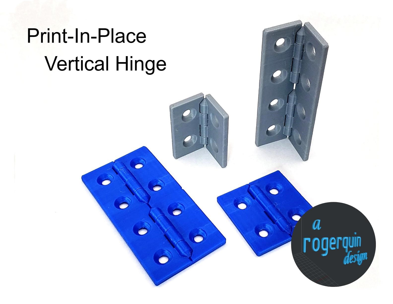 2020 Print-In-Place Vertical Hinge by rogerquin | Download free STL ...