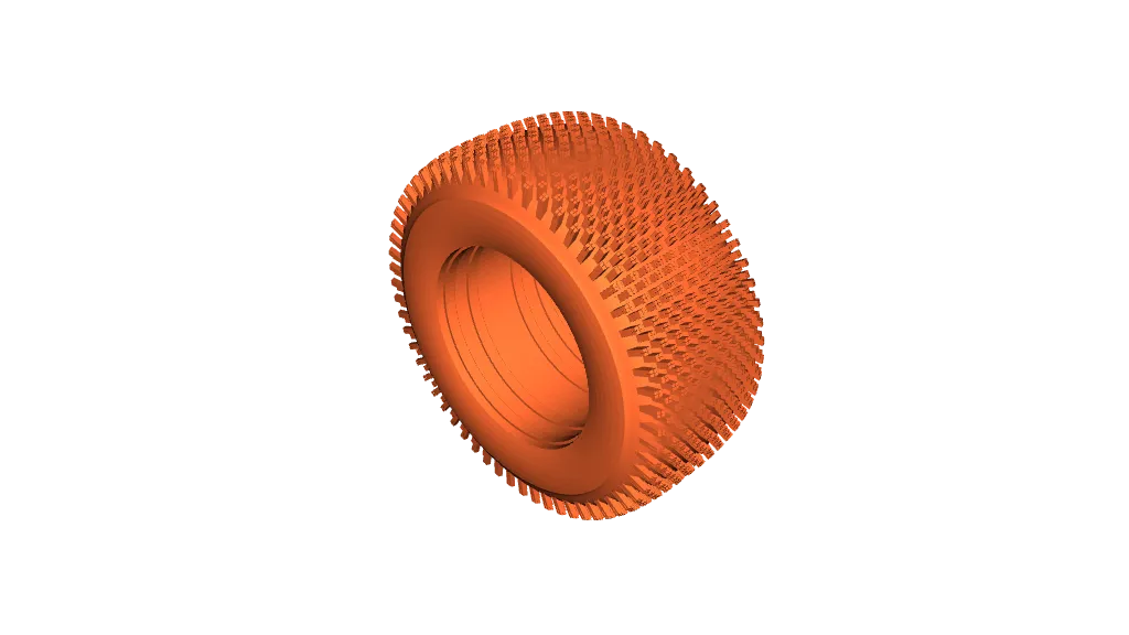 Knobby R/C Tire by shadowsensi | Download free STL model | Printables.com