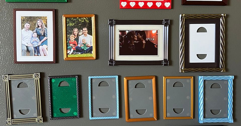 Magnetic Mini Frames by Ian Thackston | Download free STL model ...