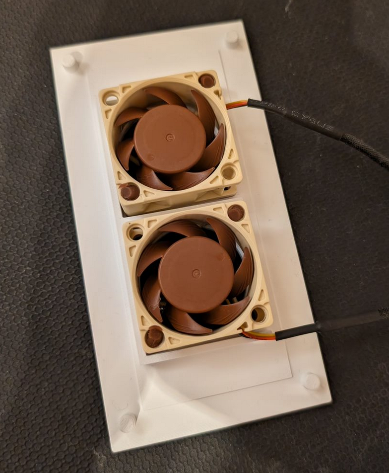 Corsair 280X Fan Mount 40MM, Rear Case Mount - Dual Fan Bracket by ...