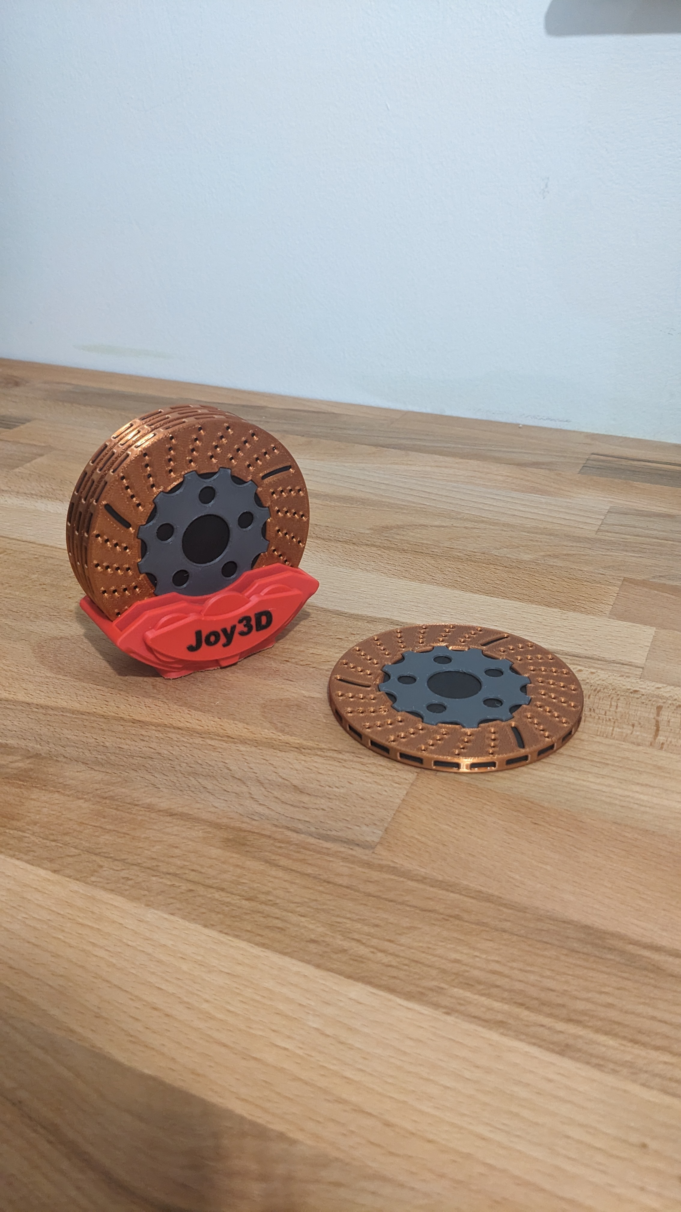 Brake Disc Coaster Set by Joy_3DMakes | Download free STL model ...