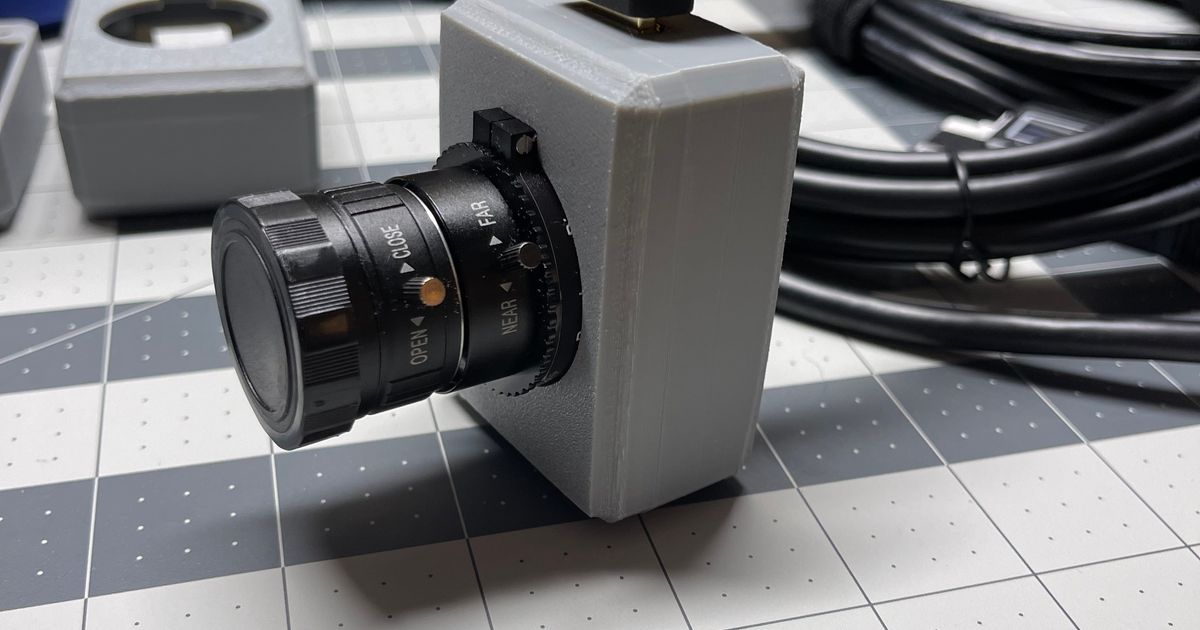 Raspberry Pi HQ Camera Case With CSI to HDMI Module von ian | Kostenloses STL-Modell ...