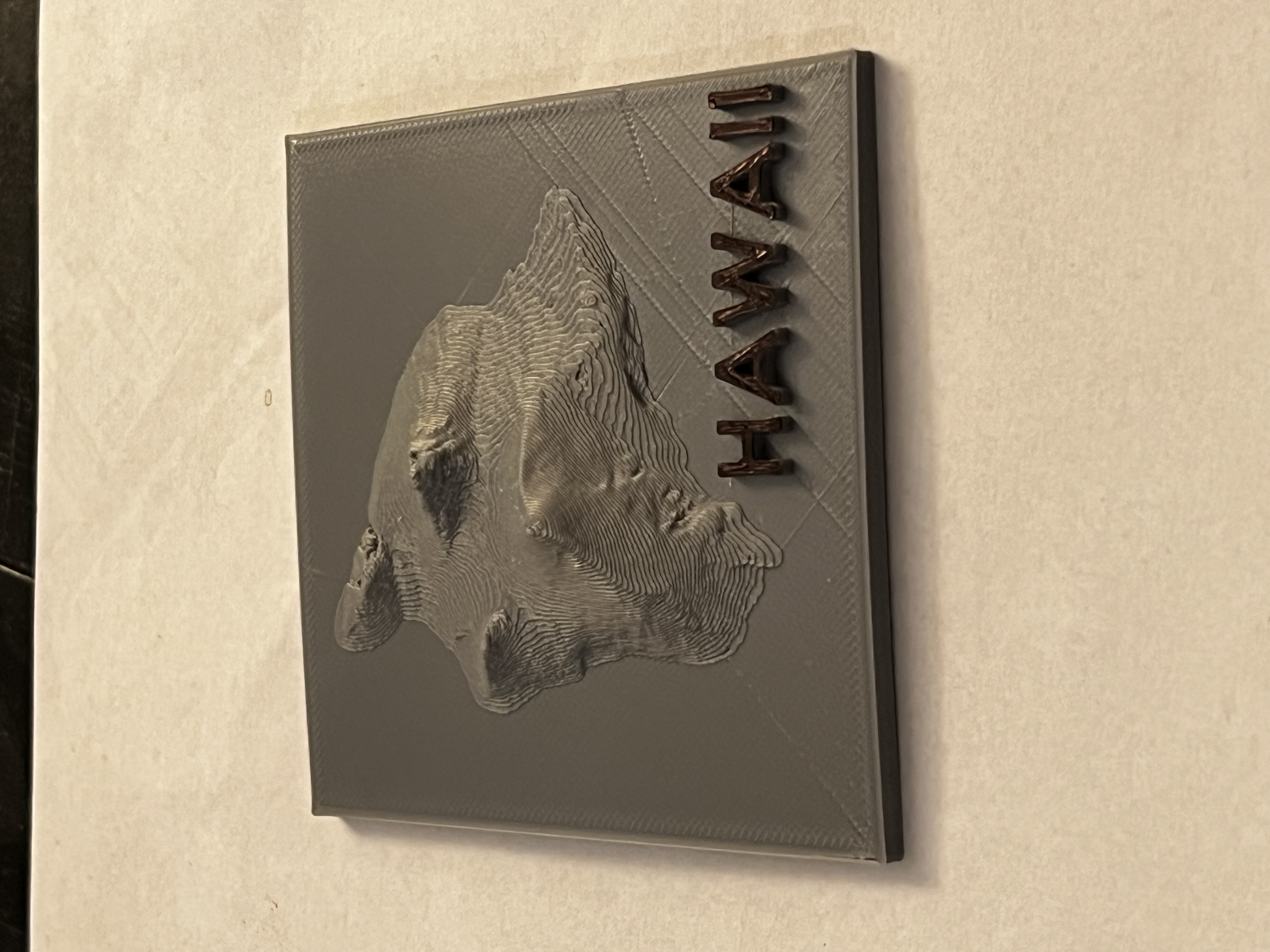 Hawaii - The Big Island Topographic Map von Jason | Kostenloses STL ...