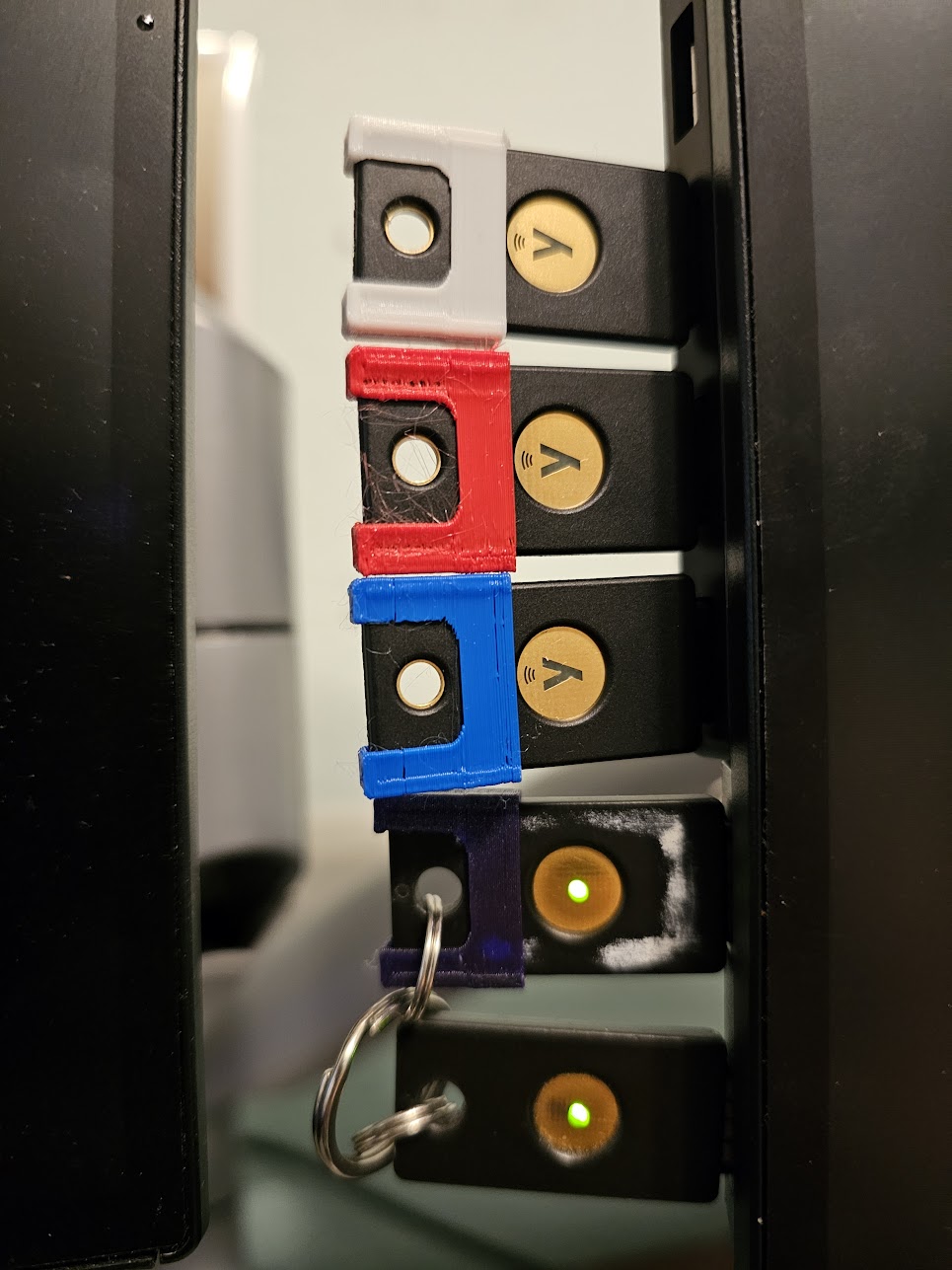 YubiShirt - YubiKey cover for color coding your keys by BoopsMcGee ...