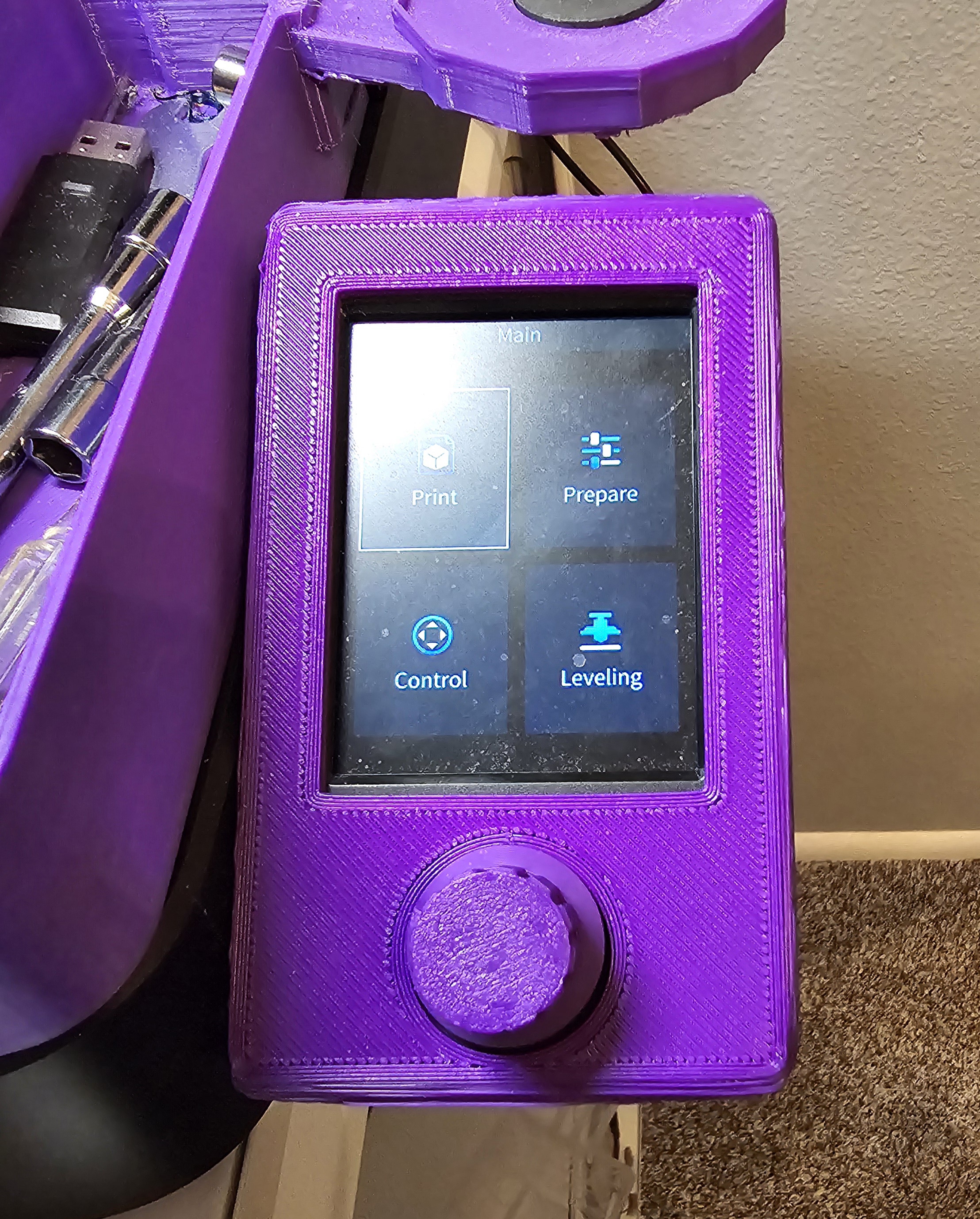 Ender 3 V3 SE Control Unit Screen Cover by J3D_Designs | Download free ...