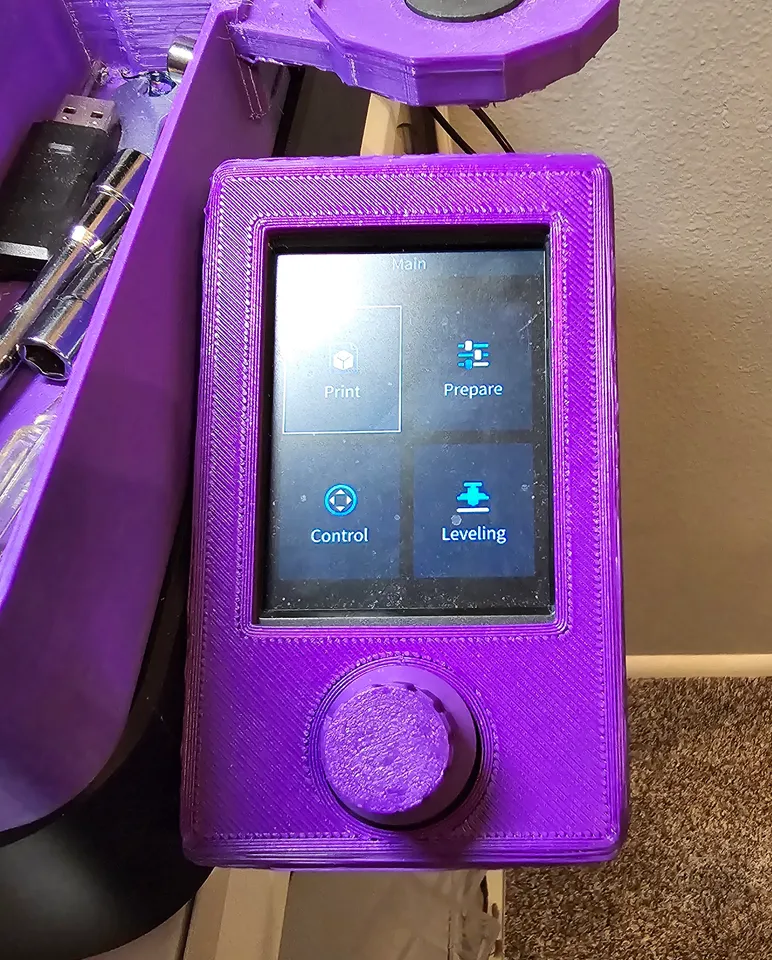 Ender 3 V3 SE Control Unit Screen Cover by J3D_Designs | Download free ...