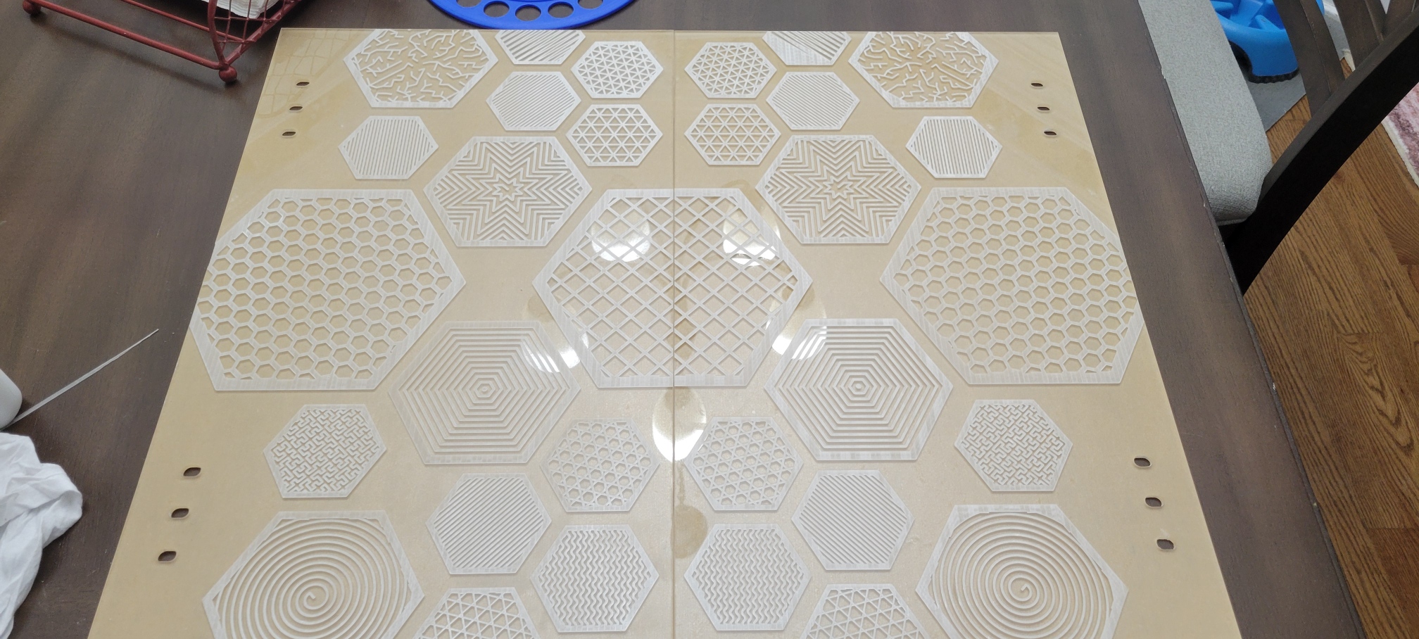 Hex Infill Pattern for Laser-Engraved Enclosure Doors by Jerrod H ...