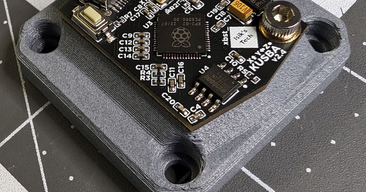 Kusba v2.4 Accelerometer Nema 17 Mount von Flook | Kostenloses STL ...
