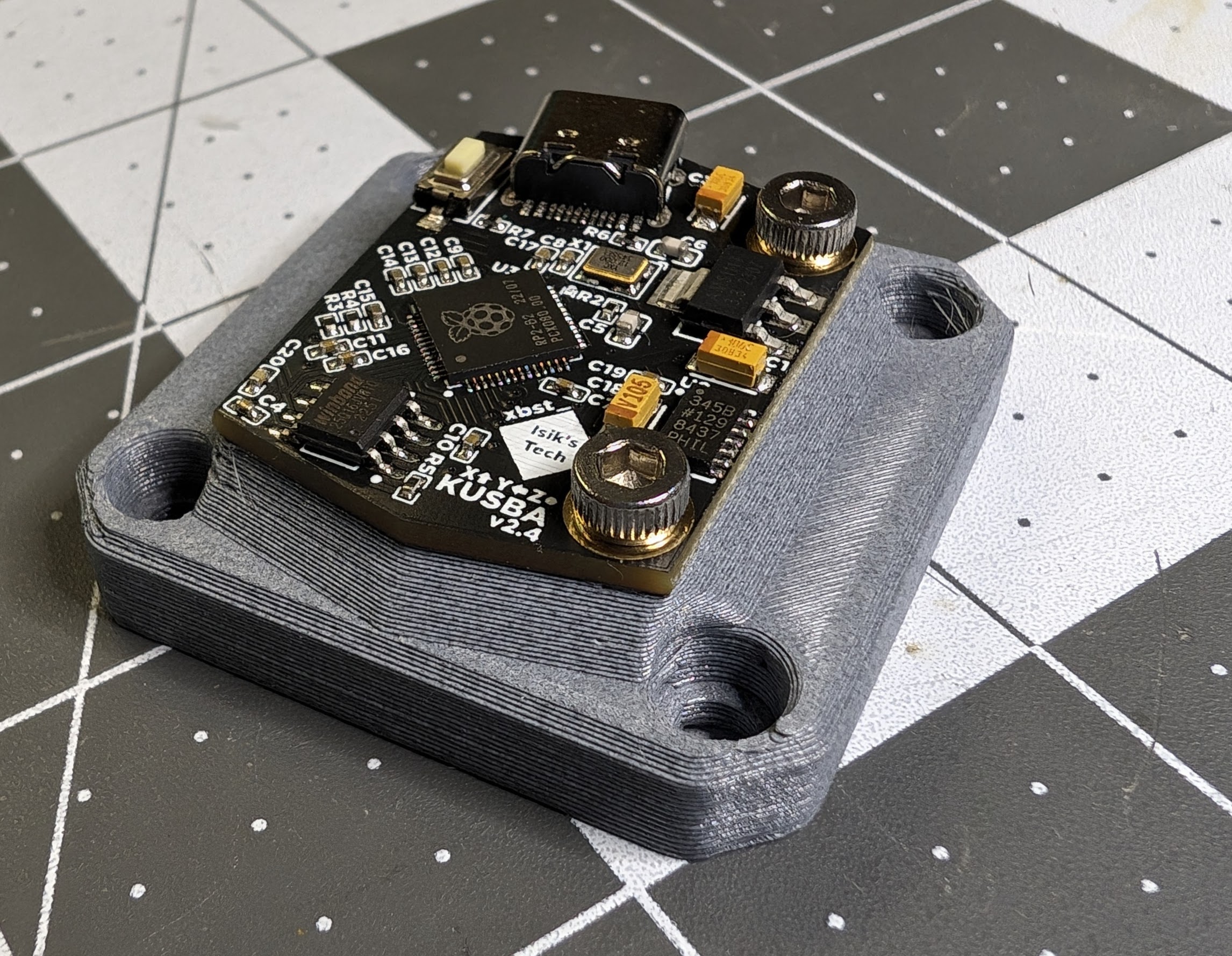 Kusba v2.4 Accelerometer Nema 17 Mount by Flook | Download free STL ...