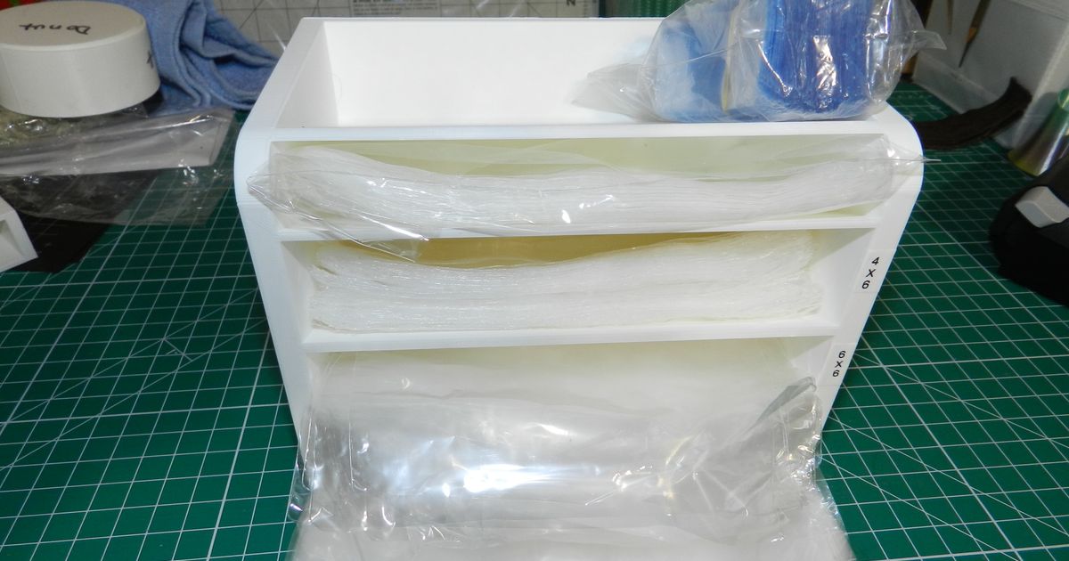 Shrink Wrap Desk Organizer for Soap by DMF | Download free STL model ...