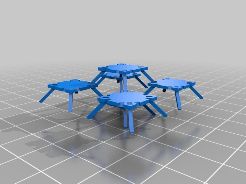 Honeycomb Stacking Stool by gringer | Download free STL model ...