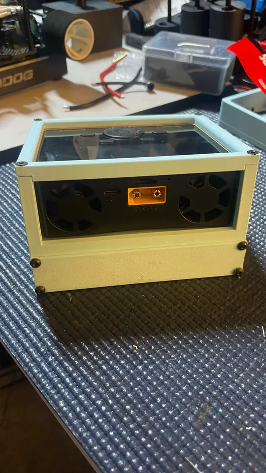 iCharger DX6/DX8 Weighted Case by Liam | Download free STL model ...