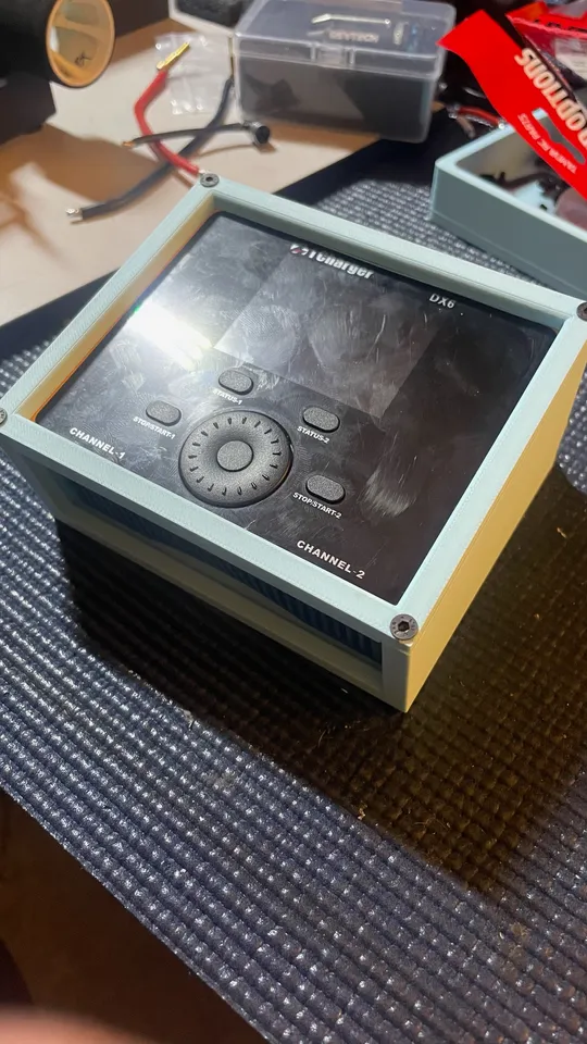 iCharger DX6/DX8 Weighted Case by Liam | Download free STL model ...