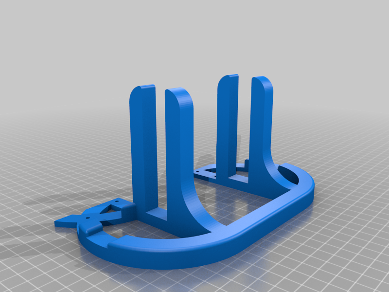 Double/Triple - laptop vertical stand by nix | Download free STL model ...