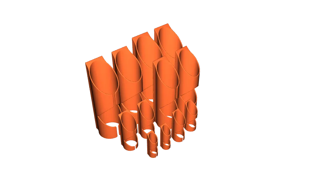 Pipe Insulation / Lagging Cutting Jig by buchnema | Download free STL ...