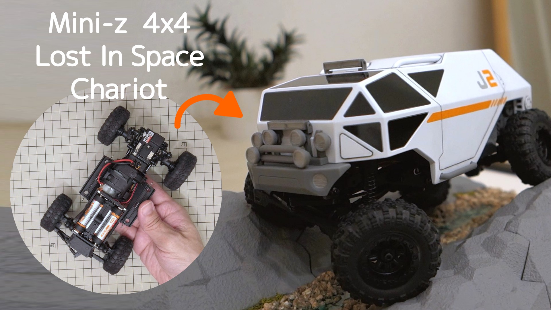 Lost in Space Chariot /MINI-Z 4x4 Body by and CRAFT 3D | Download free ...