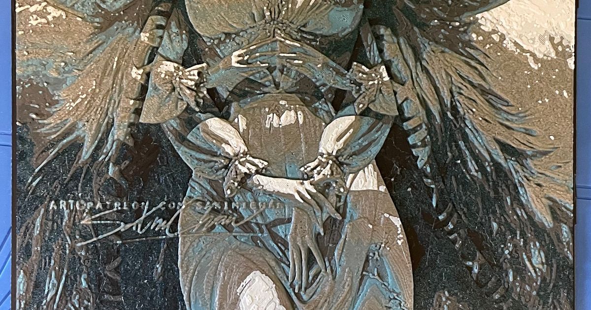 Elden Ring - Ranni Fan Art - Hueforge Filament Painting by Yolo ...