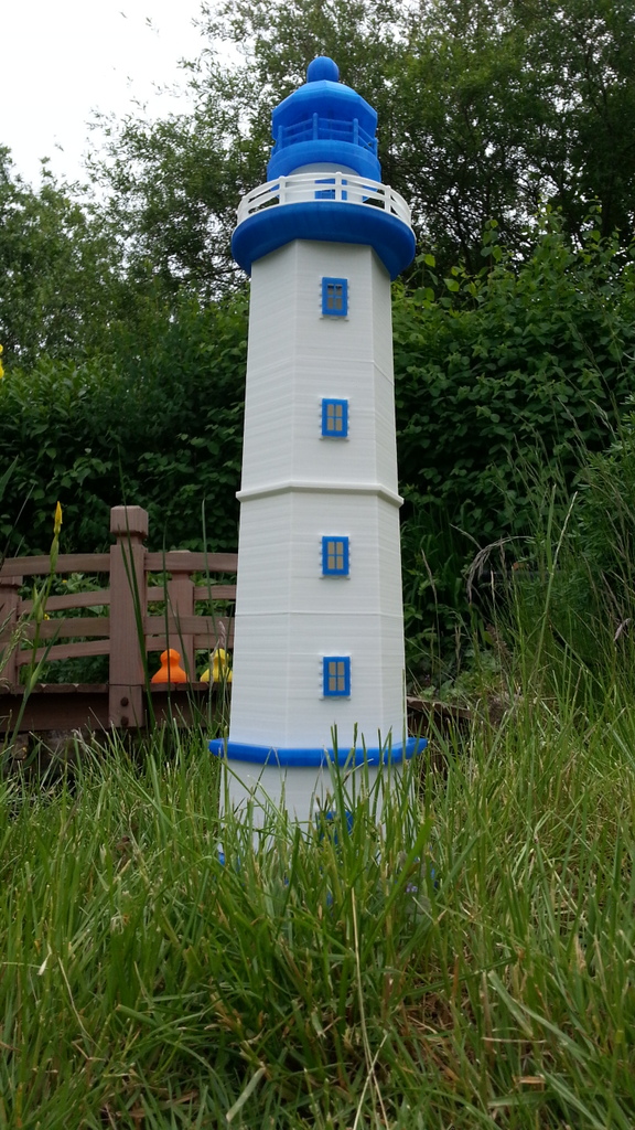 Hexagonal Base Lighthouse Model Remix by DoctorRudd | Download free STL ...