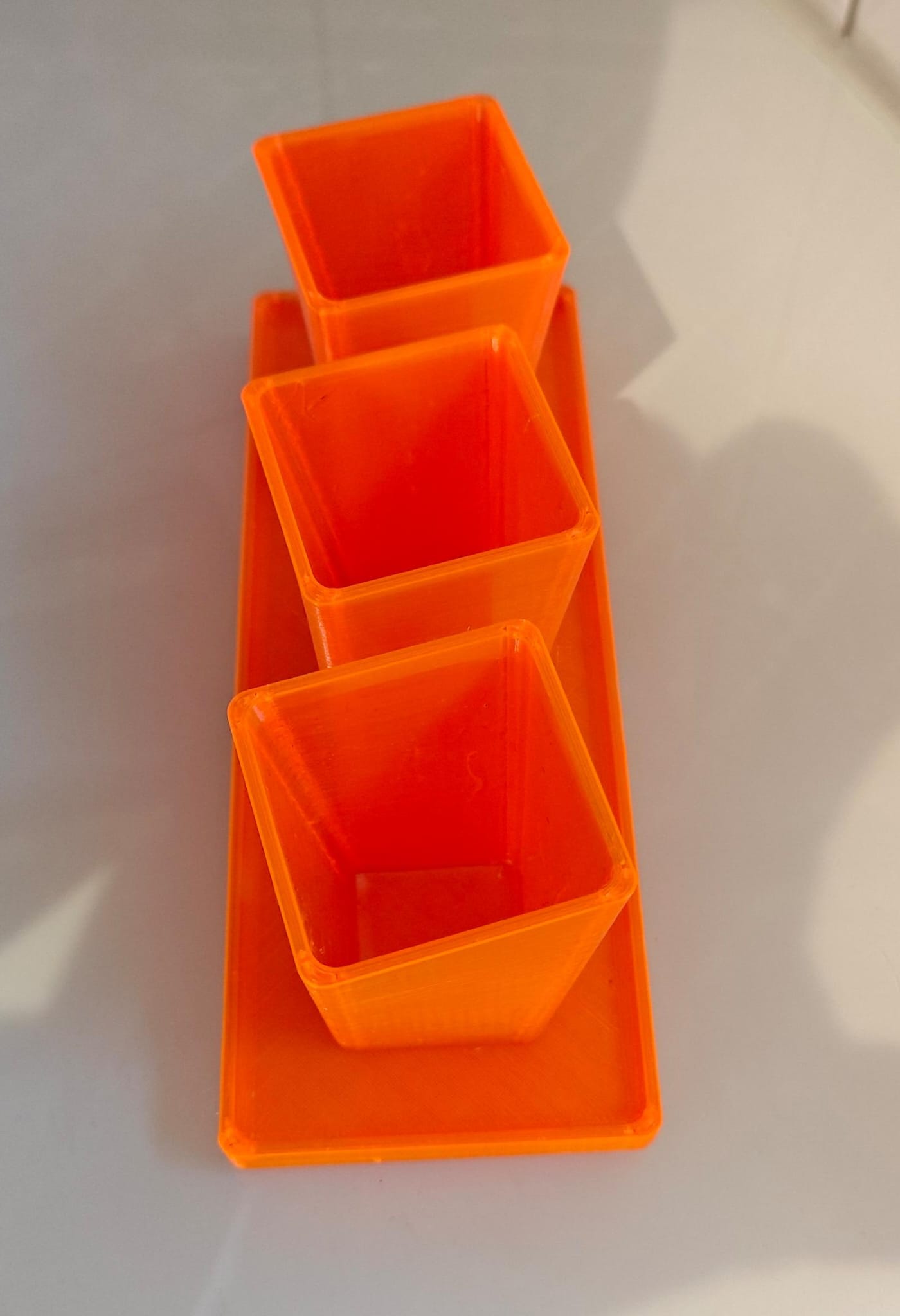 Triple pots for mini plants. by Flo12 | Download free STL model ...