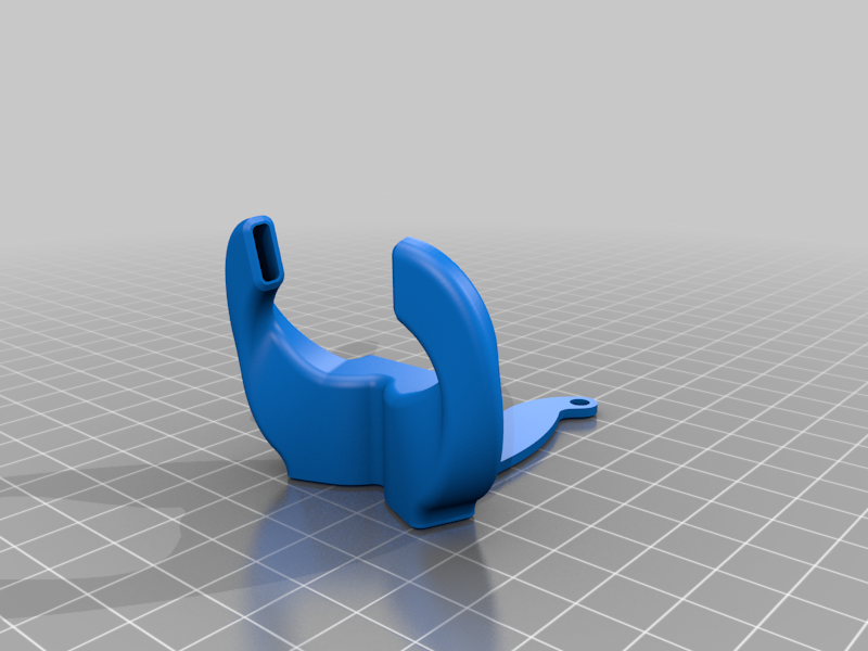 Fan duct support with direct M3 screw by yduf | Download free STL model ...