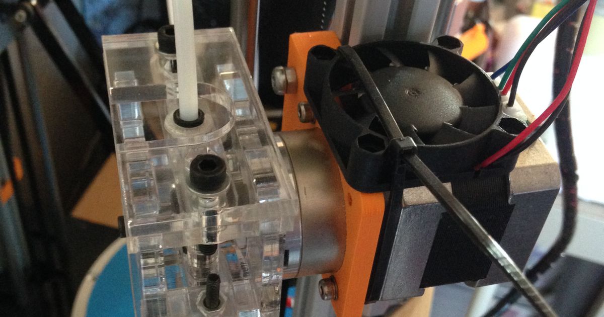 NFire 1 Geared Stepper Motor Mount by Rushmere3D | Download free STL ...