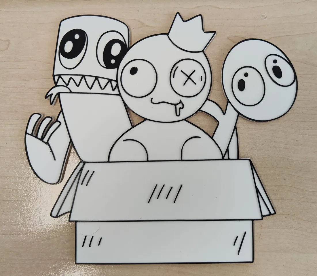 ROBLOX - Rainbow Friends by Dušan Medlín | Download free STL model ...