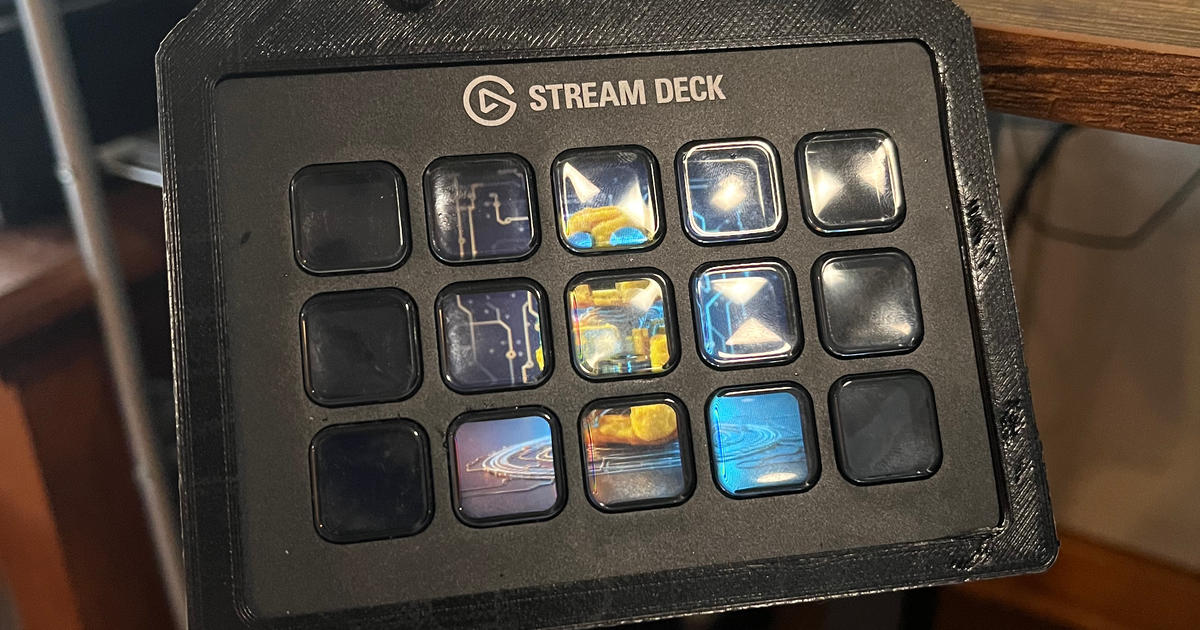 Stream Deck Desk Clamp with Pivot by Nuggetron | Download free STL ...