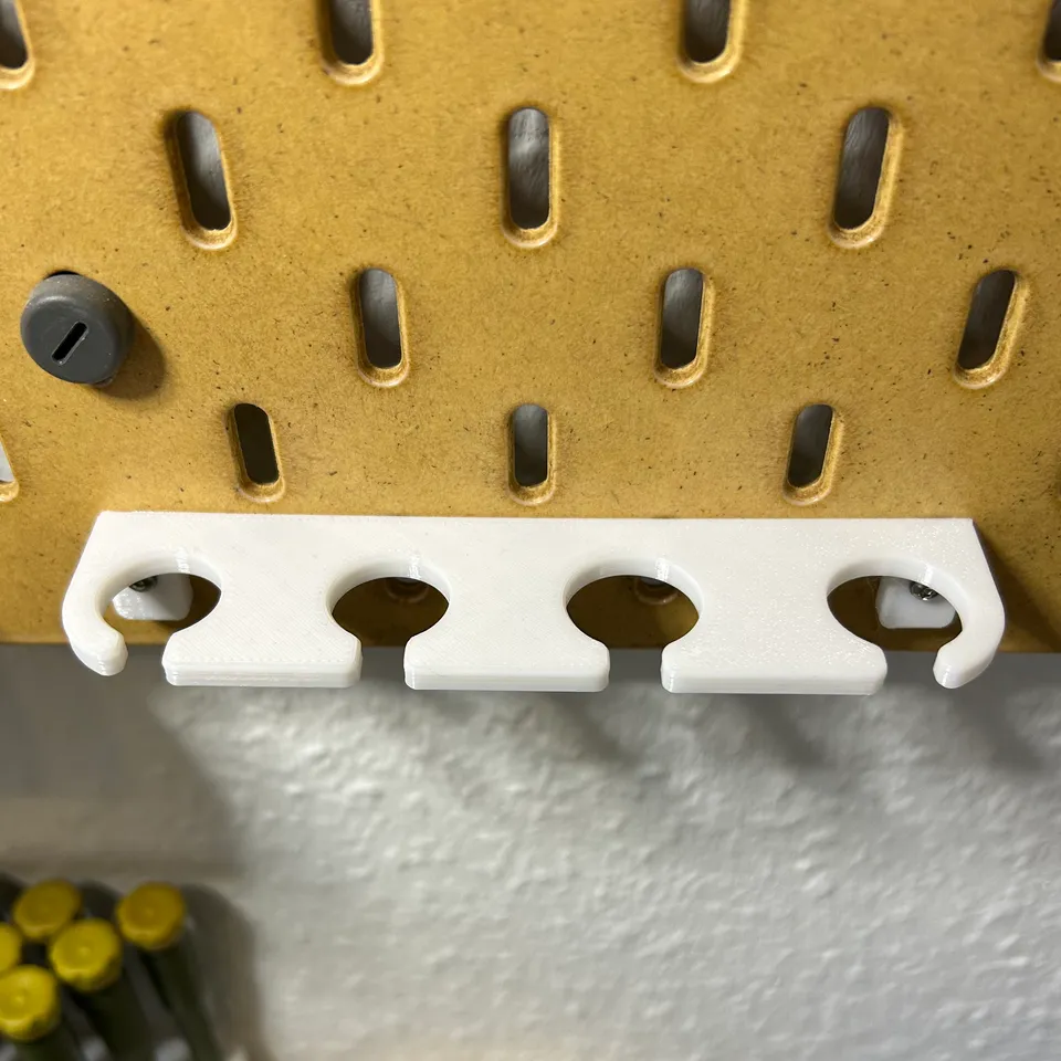 Famex Screwdriver Holder for Ikea Skadis by Arne | Download free STL model | Printables.com