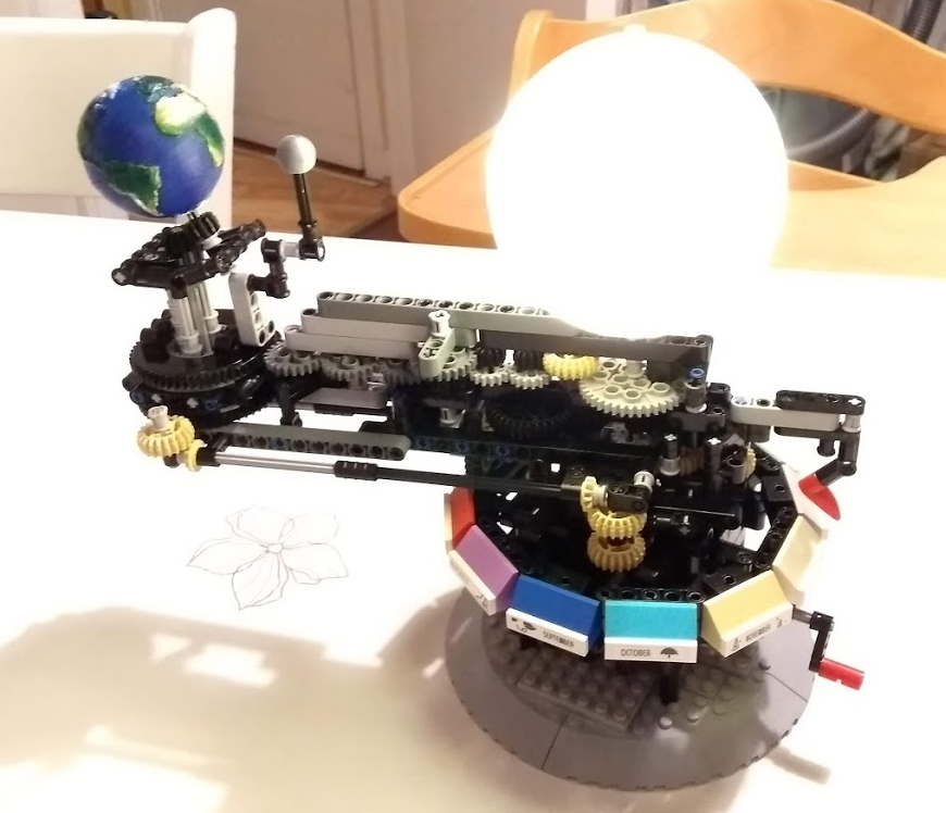Earth with Lego Axle Hole by thpoll | Download free STL model ...