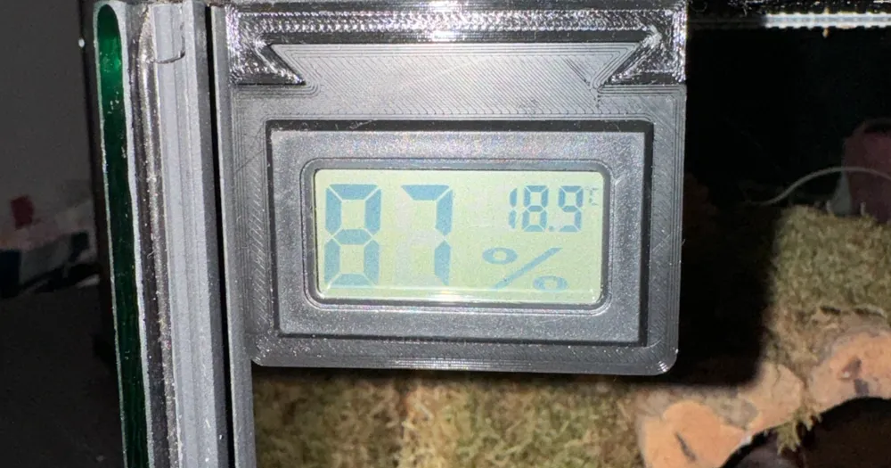Hygrometer slide-in by Innovo3D | Download free STL model | Printables.com