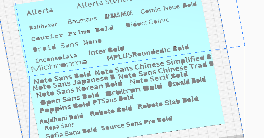 Onshape Text Fonts March 2024 by Engineer Sailing | Download free STL ...