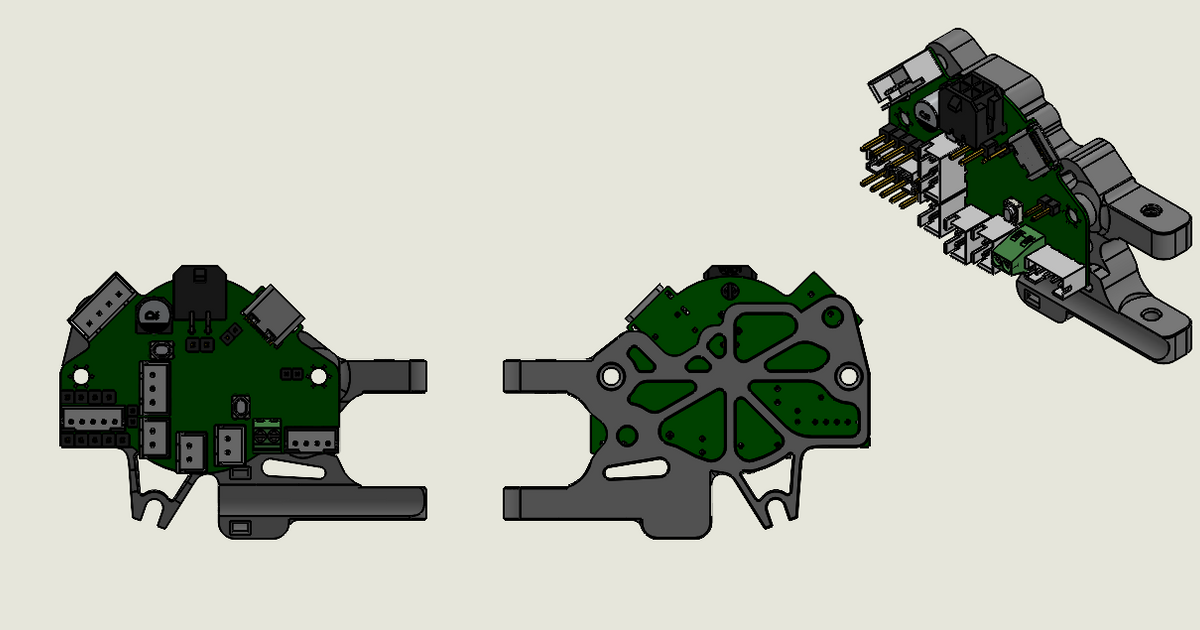 XOL horizontal drag chain EBB36 For G2SA by ivan | Download free STL ...