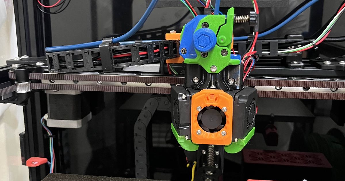 XOL horizontal drag chain EBB36 For G2SA by ivan | Download free STL ...