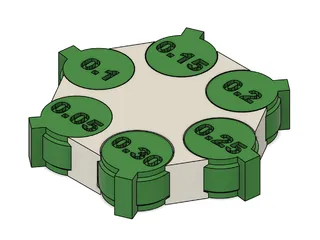 Simple Tolerance Test by PrismaPrints | Download free STL model ...