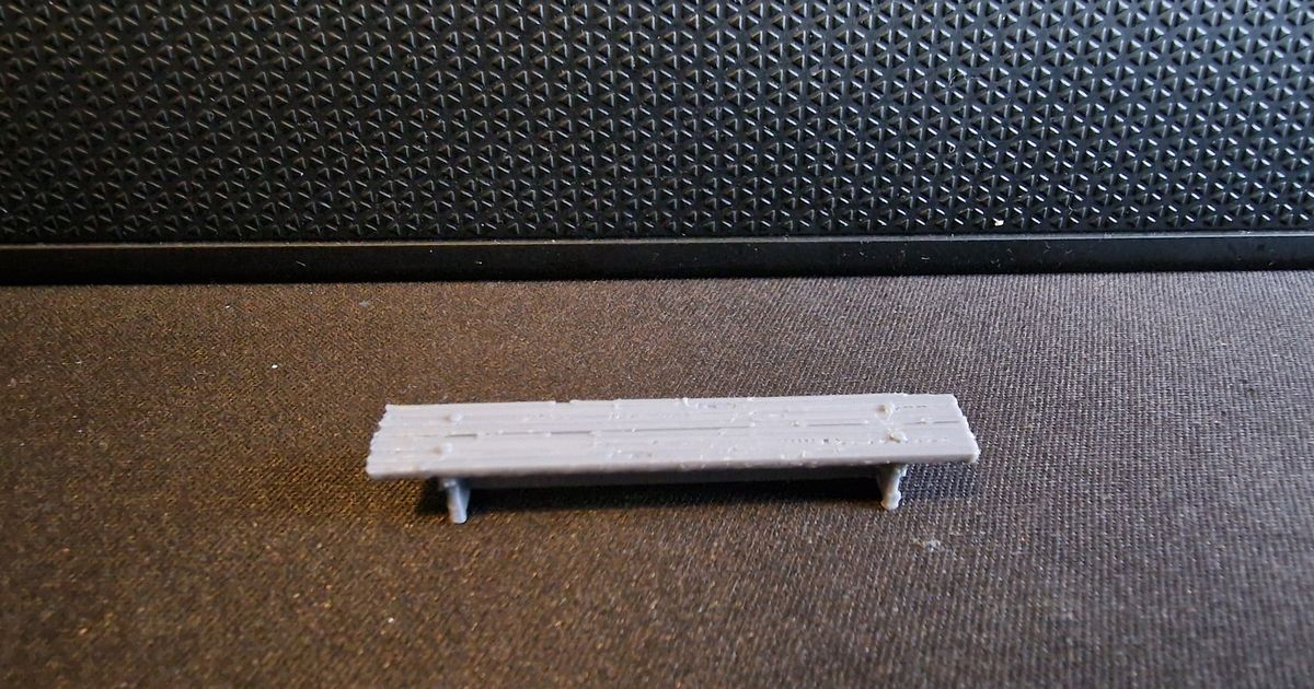 Basic bench by Mysticheese | Download free STL model | Printables.com