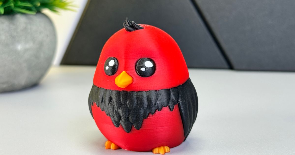 Cute Bird by 3DPrintyi | Download free STL model | Printables.com