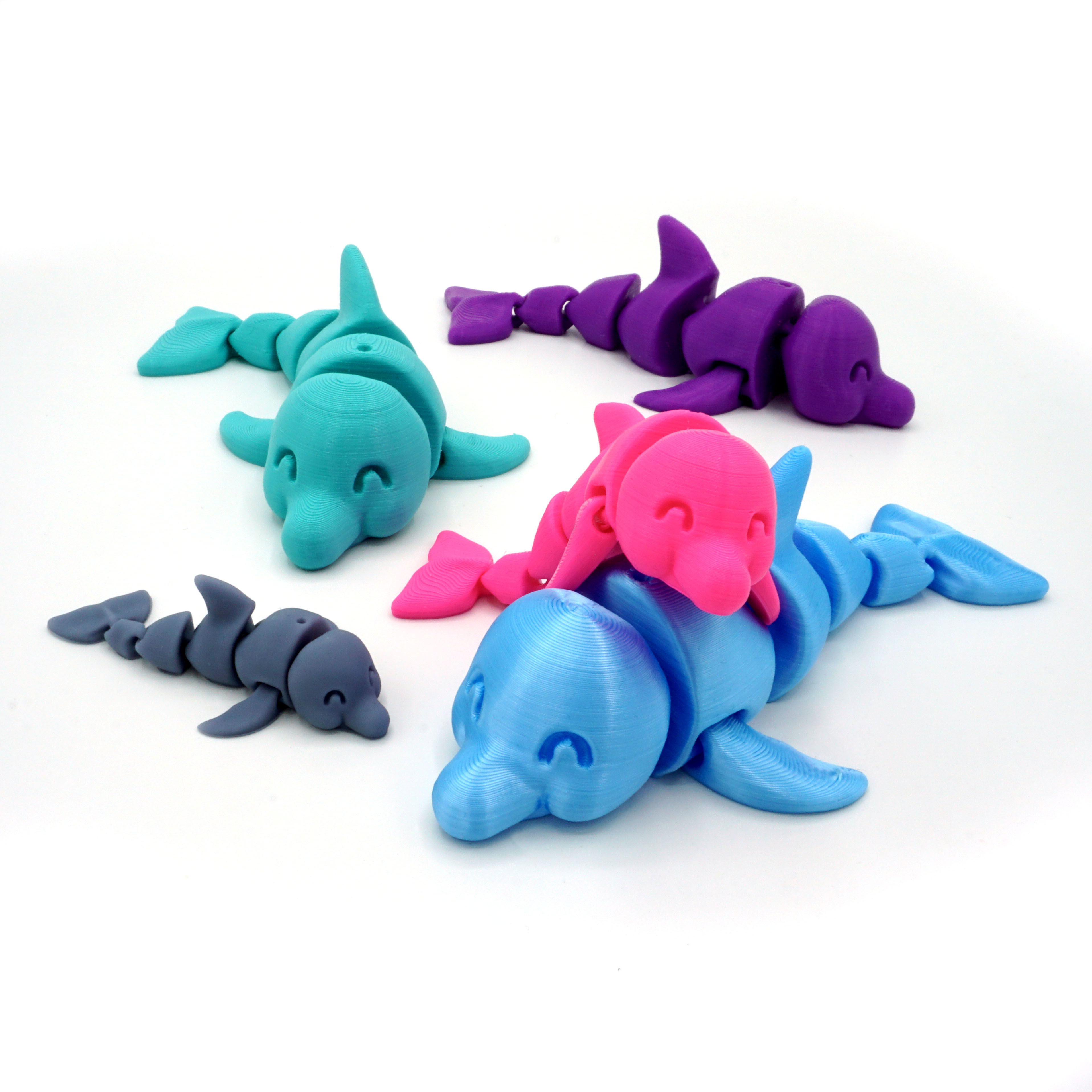 Articulated Dolphin by McGybeer | Printables Store