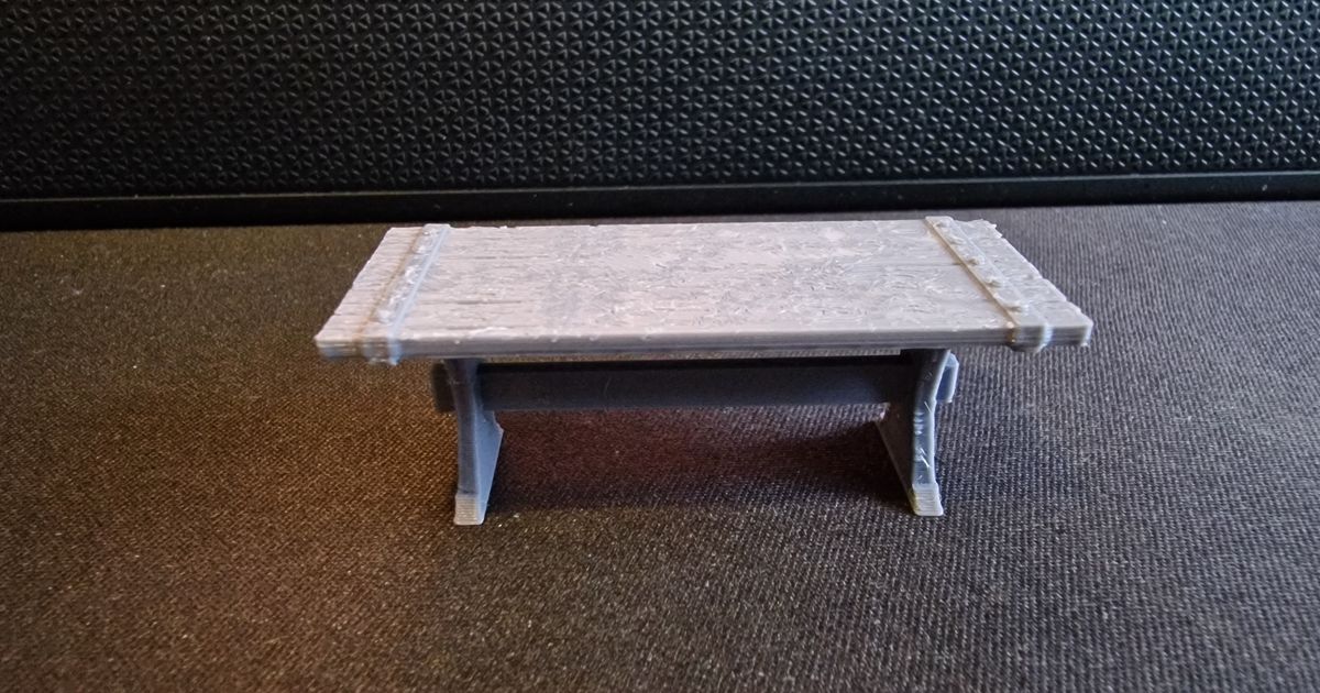 Basic Table by Mysticheese | Download free STL model | Printables.com