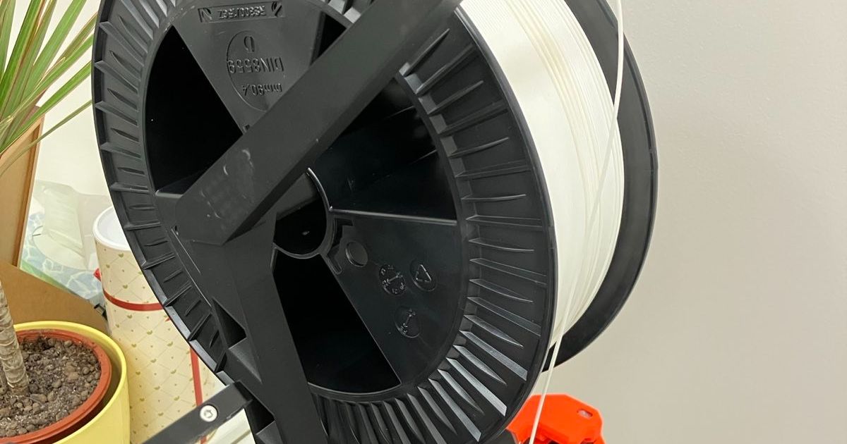 Filament Guide for Spool Holder for Large 2kg Spools by Hanzik ...
