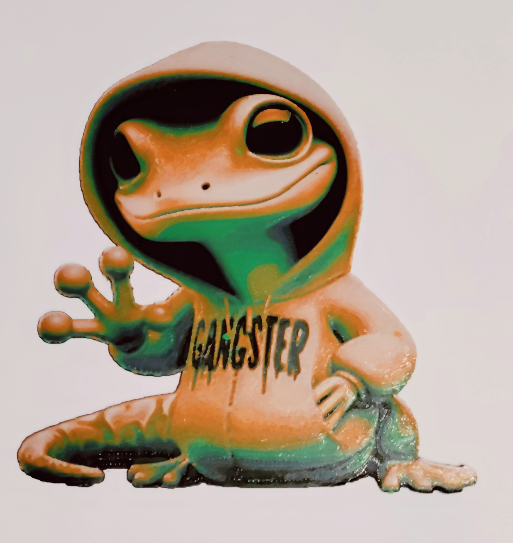 Gecko Gangster by Florian Reppin | Download free STL model | Printables.com