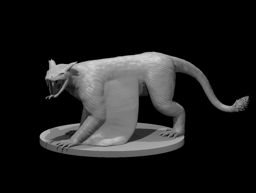 Flying Cat Lizard by MZ4250 | Download free STL model | Printables.com