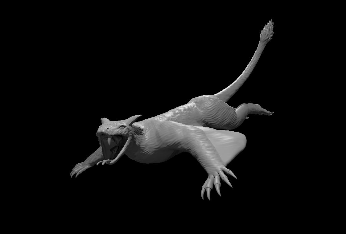 Flying Cat Lizard by MZ4250 | Download free STL model | Printables.com