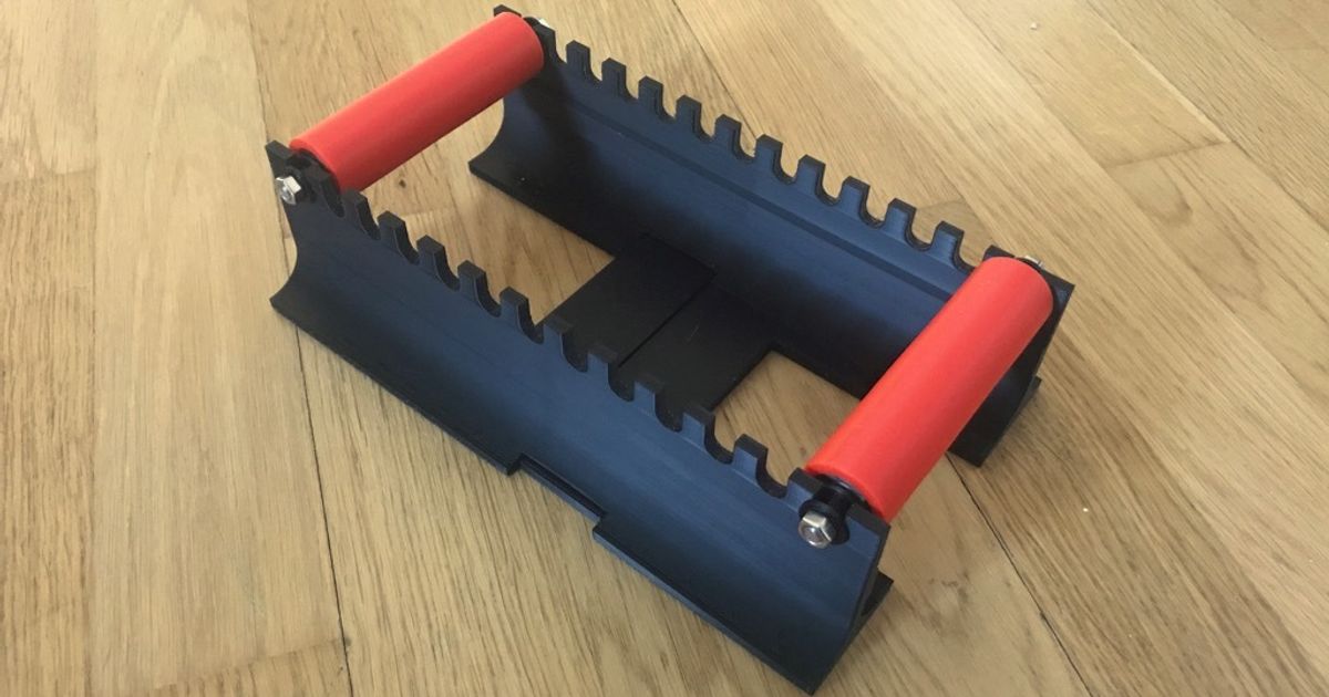 Adjustable Spool Holder Cradle by tomasf | Download free STL model ...