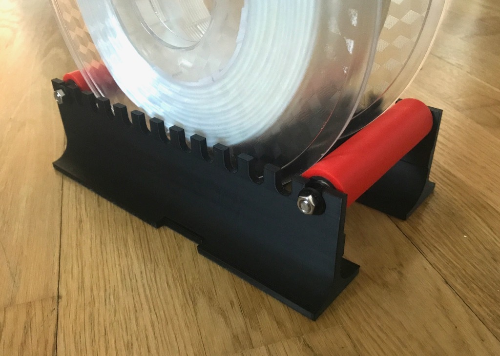 Adjustable Spool Holder Cradle by tomasf | Download free STL model ...