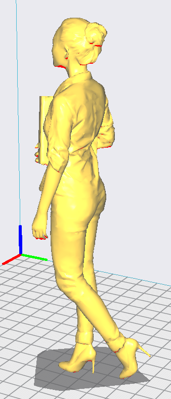 Businesswoman Figure by Onur Yıldırım | Download free STL model ...