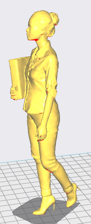 Businesswoman Figure by Onur Yıldırım | Download free STL model ...