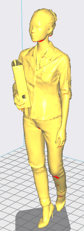 Businesswoman Figure by Onur Yıldırım | Download free STL model ...